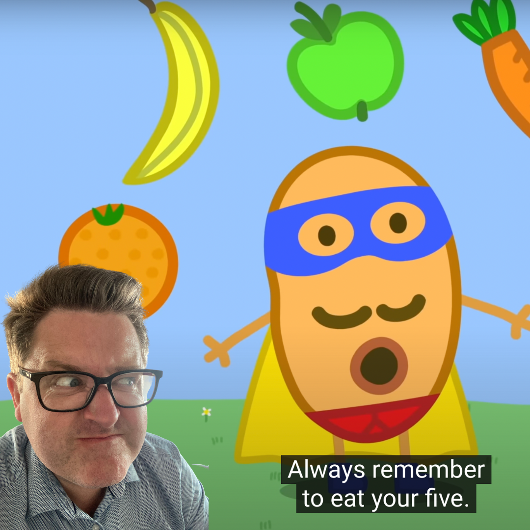 Peppa Pig Super Potato 5 a day – Deliciously Guilt Free