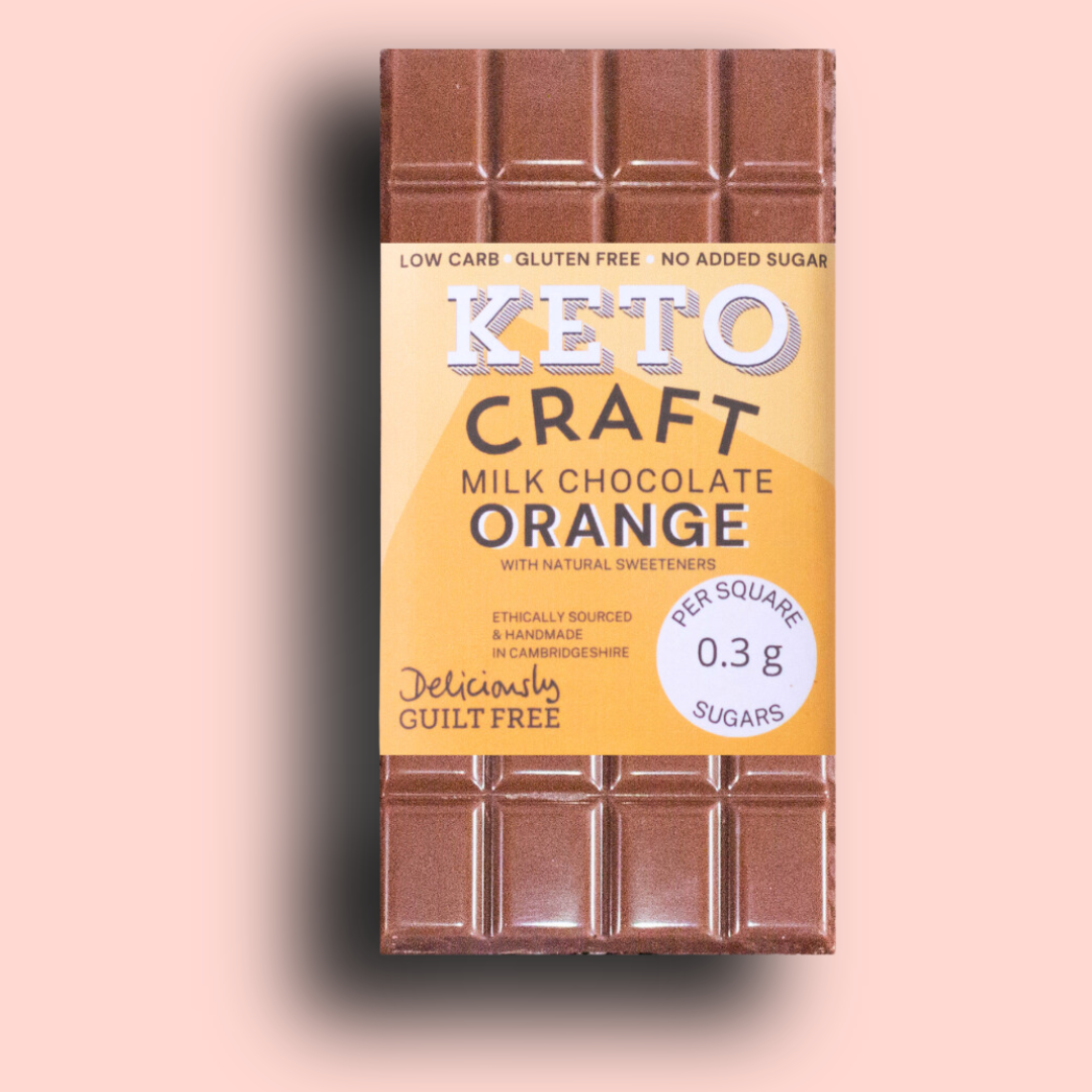 Orange Milk Chocolate (100g) (Member) – Deliciously Guilt Free